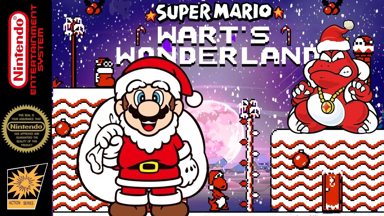 Longplay of Super Mario Bros. 2 Wart's Wonderland - Hack [NES]