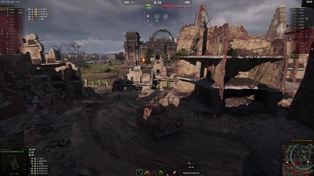 ИС-3 с МЗ 10 kills 7k dmg #wot #worldoftanks #миртанков