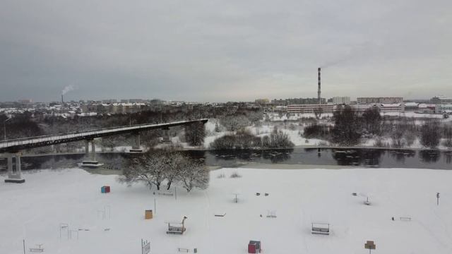 Зимний пляж. Борисов 2021.