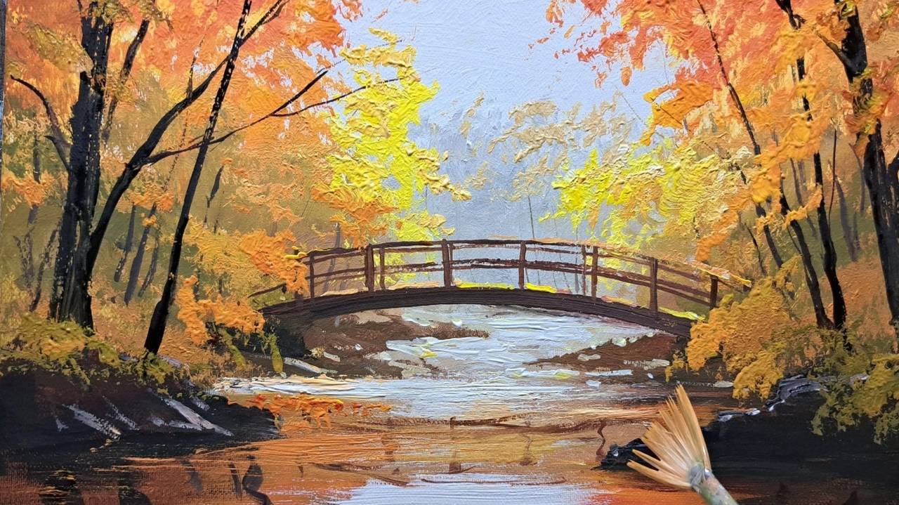 Осенний пейзаж.