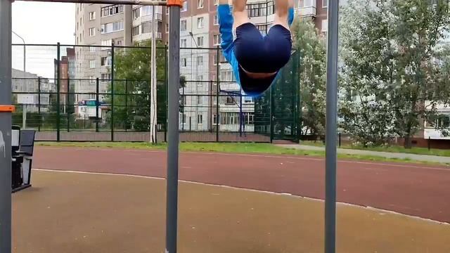 ‼ Друзья, 8 тест челленджа "Физкультура и спорт в 50 +": поднятие ног к перекладине...♂♀♀