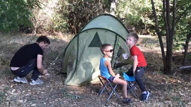 Мой первый поход с друзьями 2020г