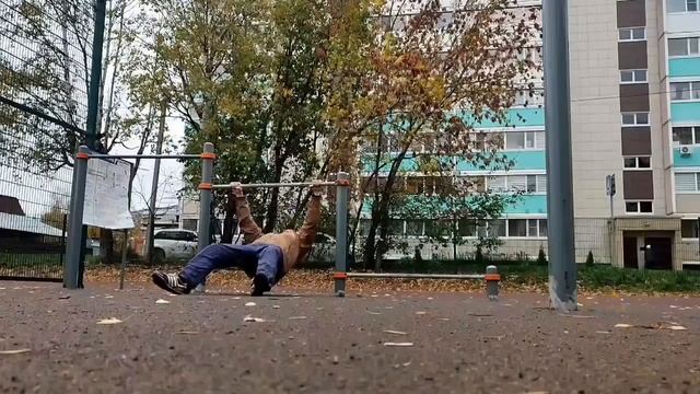 ‼ Продолжаем челлендж "Физкультура и спорт в 50 +": 2 австралийские подтягивания... ♂♀♀