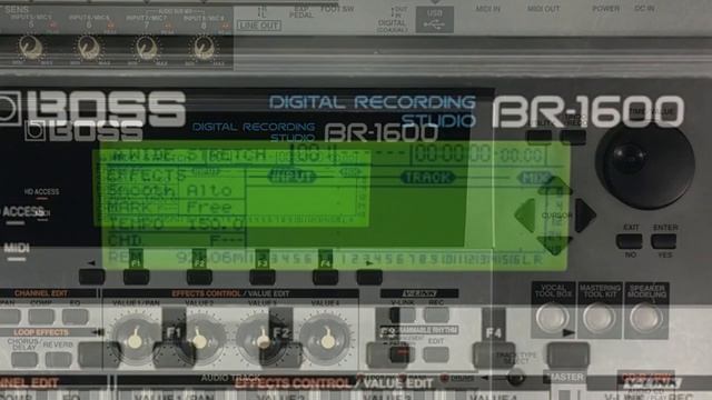 Boss BR 1600 Tips and Tricks - Recording audio BEFORE bar 1