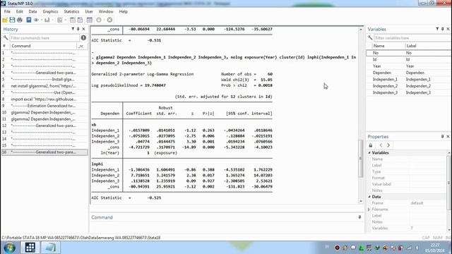 gjrm With R Software And glgamma2 With STATA 18