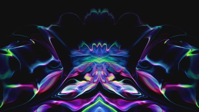 Музыка. 4К видео абстракция.  Remix.