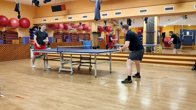 Настольный теннис: тренировка, всем спорта, движемся дальше...)