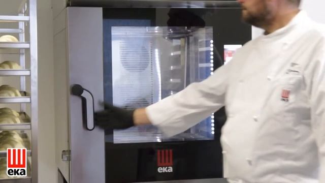 Выпекаем Круассаны на Пароконвекционной печи Tecnoeka TS #MKF 664TS#TouchScreen