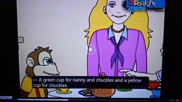 Моя семья Английский для малышей Урок 1-5 Spotlight Starter