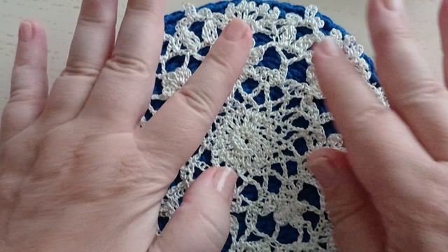 Мини салфеточка: 15 см и 9 рядов