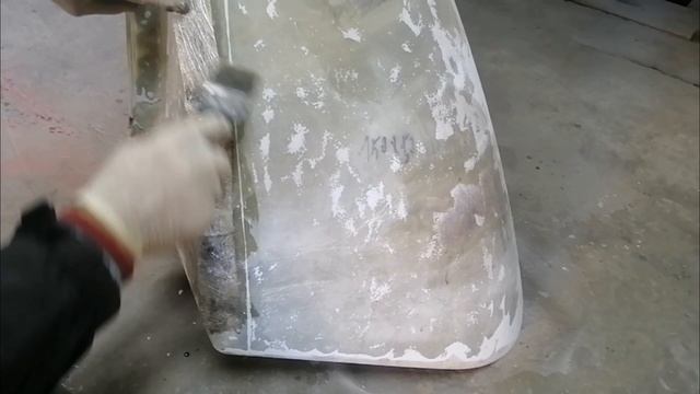 Ремонт спойлера грузовика