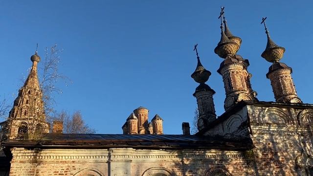 Прогулка по осеннему Солигаличу. Костромская область.