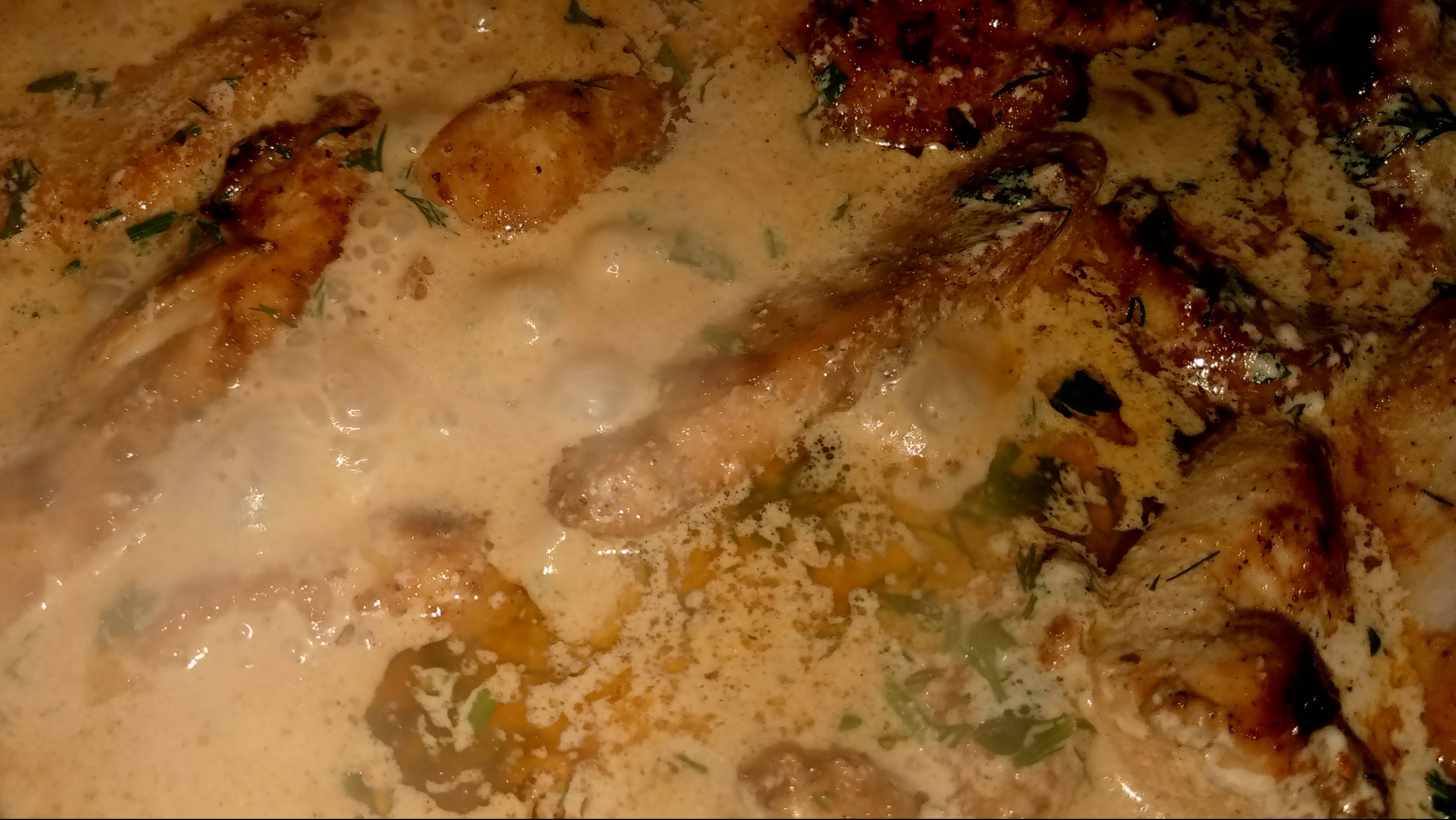 Чкмерули (Шкмерули) - грузинское блюдо из курицы 😊