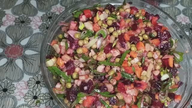 Блюда из овощей. Винегрет на уроках Кулинарии.