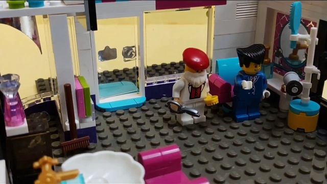 LEGO анимация ( мультфильм). Как посещение барбершопа меняет ваше настроение