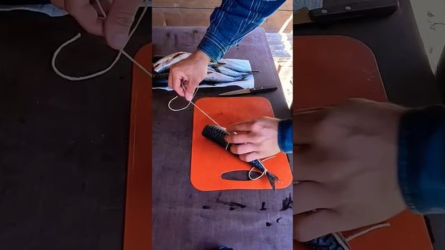 Обвязка скумбрии для копчения #Shorts