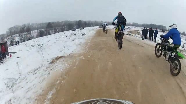 Мотокросс - Углич 08.02.2014