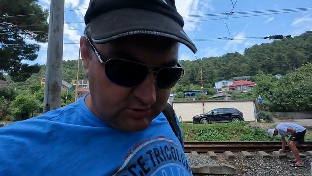 Абхазия. Посёлок Цандрыпш, Гагры, начало летнего отпуска.