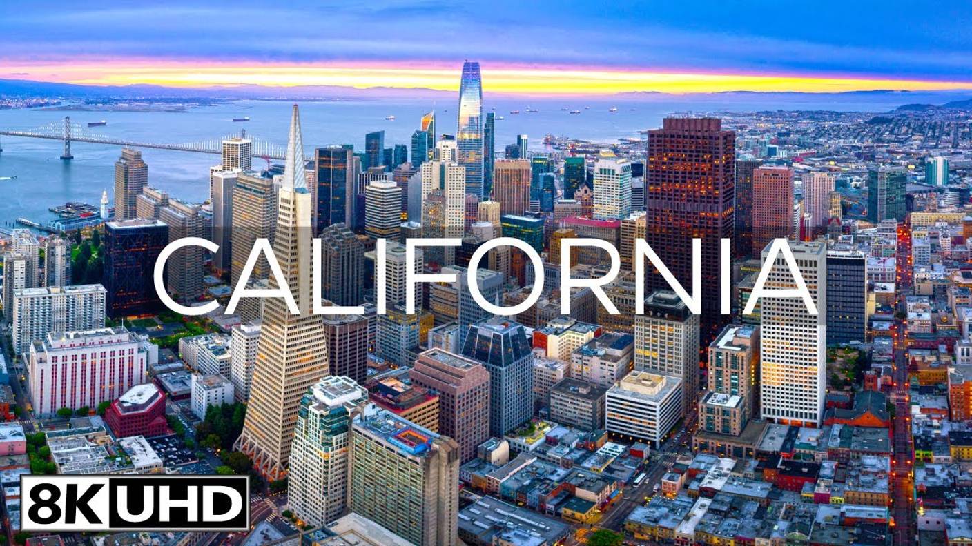 КАЛИФОРНИЯ - Видео с Дрона ｜4K Video Ultra HD