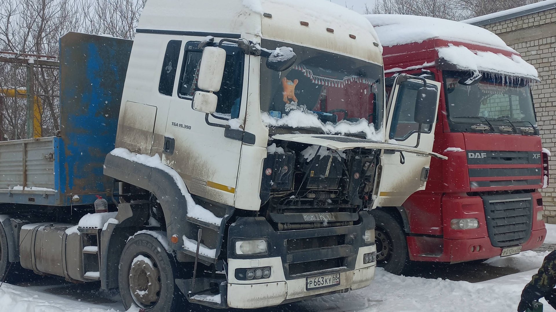 Купили #тягач #Ман TGA 2008 год/дорога Оренбург - Тамбов/Заклинило суппорт/встреча с другом/покупки