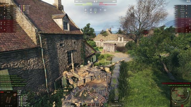 AMX 50B 10k+ урона #wot #worldoftanks #миртанков