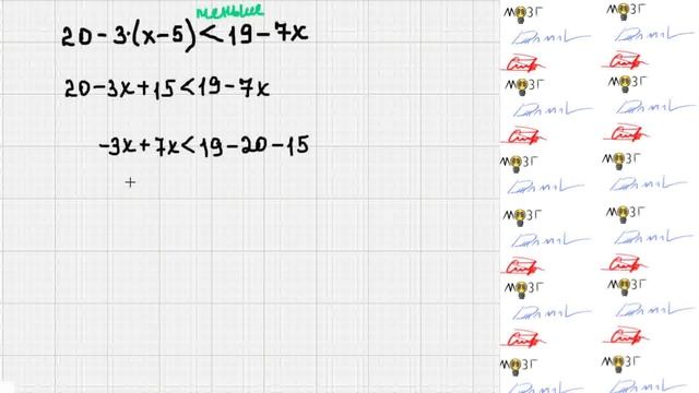 1. Неравенства.