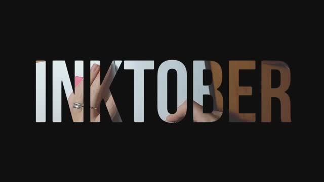 Inktober, Day 3. Ghiblitober. Fire. Процесс рисования.