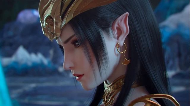 Расколотая битвой синева небес [ саундтрек ] Королева Медуза