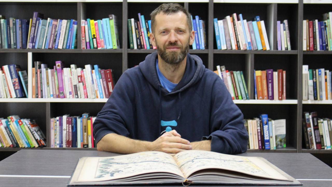 В гостях у Пушкинки: географ и путешественник Алексей Гапонов