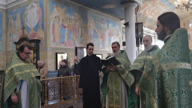 Молитва ко прп. Сергию Радонежскому 08.10.24 в Свято-Троицком кафедральном соборе г. Екатеринбурга