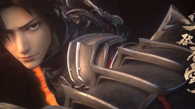 Расколотая битвой синева небес [ саундтрек ] Тема Сяо Яна