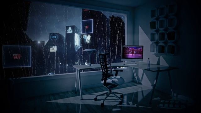 Emotional Cyberpunk Ambient Music  [ No Copyright for Streams]