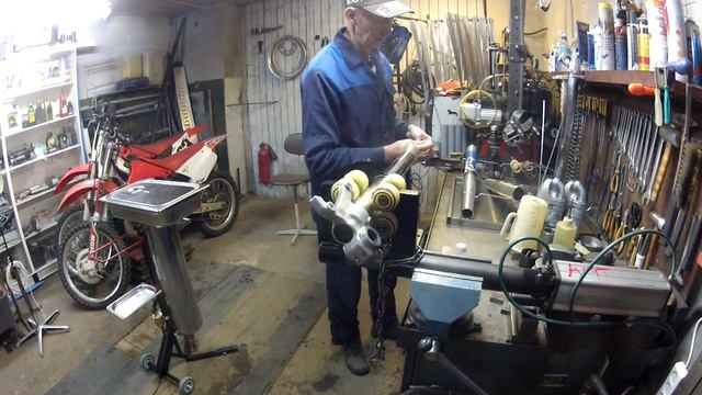 Ремзона #21 - Замена сальников передней вилки WP с открытым картриджем - KTM 125 EXS 2005