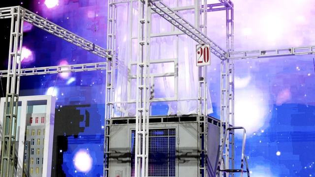 Создание сценических декораций на базе светодиодной технологии в Фольклорном центре МОСКВА