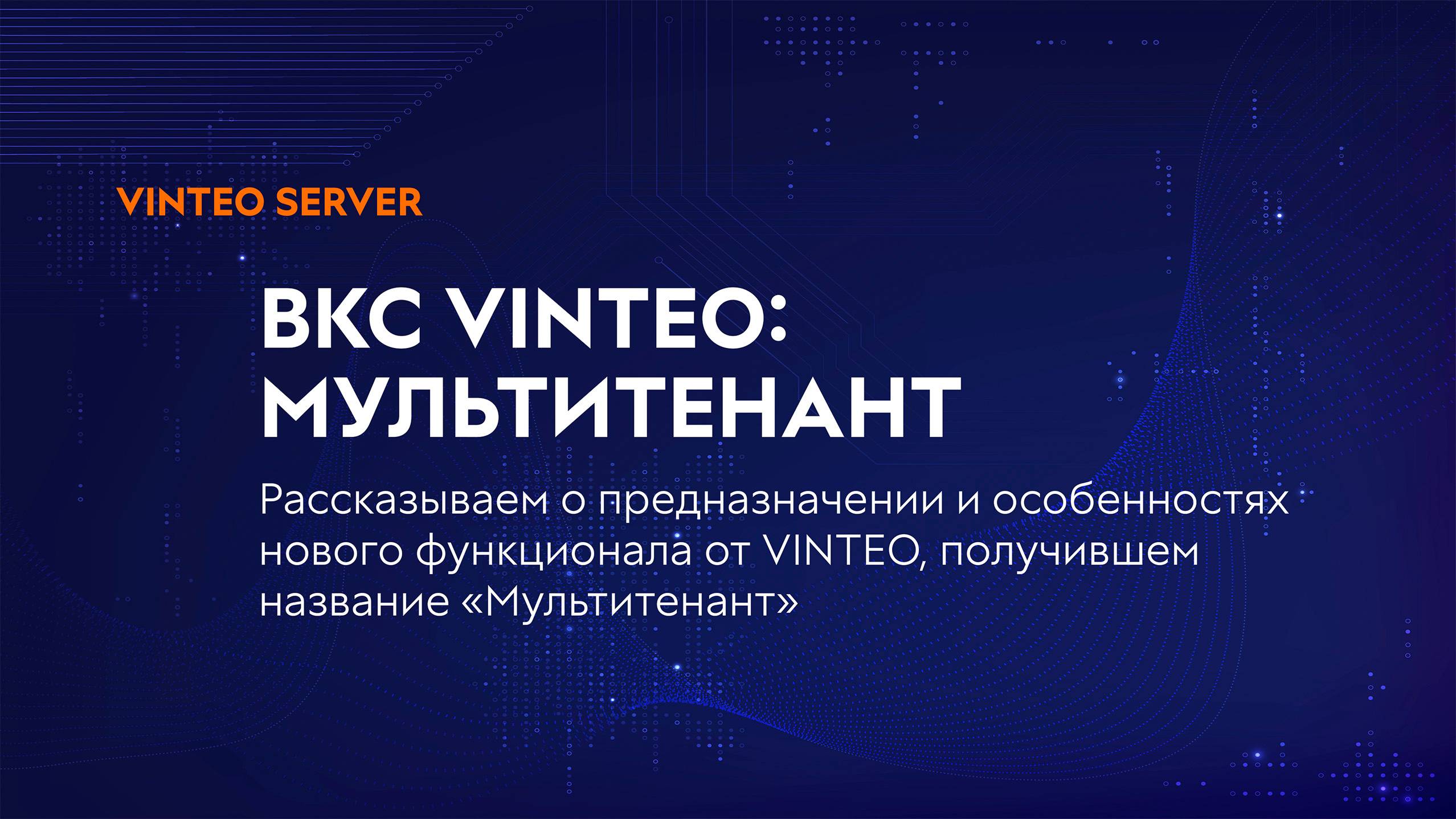 ВКС Винтео: Мультитенант