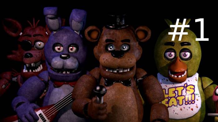 пиццерия мишки Фреди fnaf #1