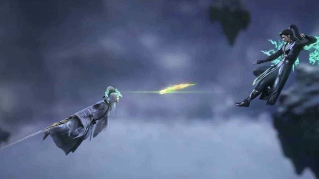 Расколотая битвой синева небес [ саундтрек ] Король преследует Предка