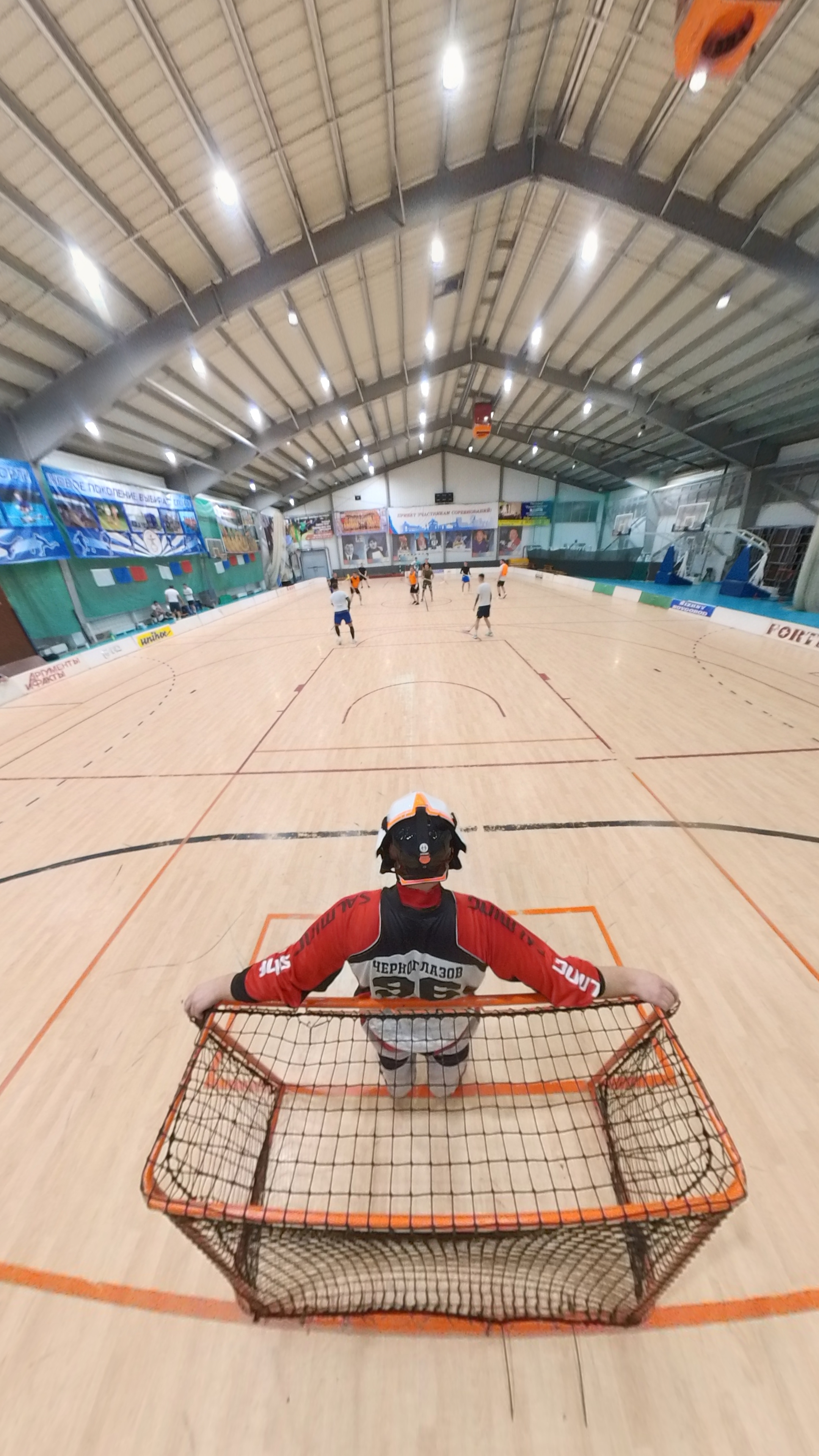 Вратарь готов к игре