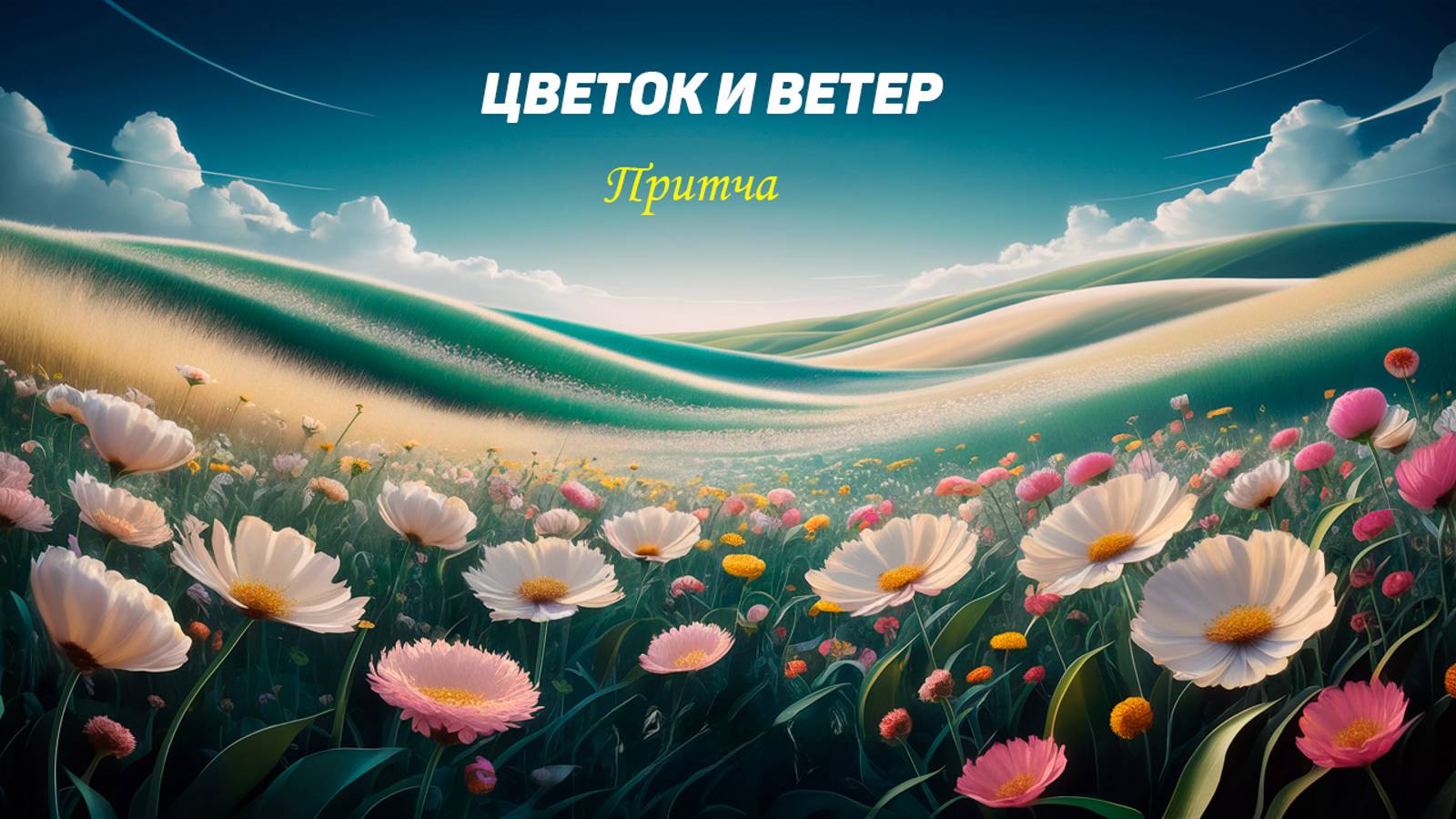 Притчи о жизни. Цветок и ветер.