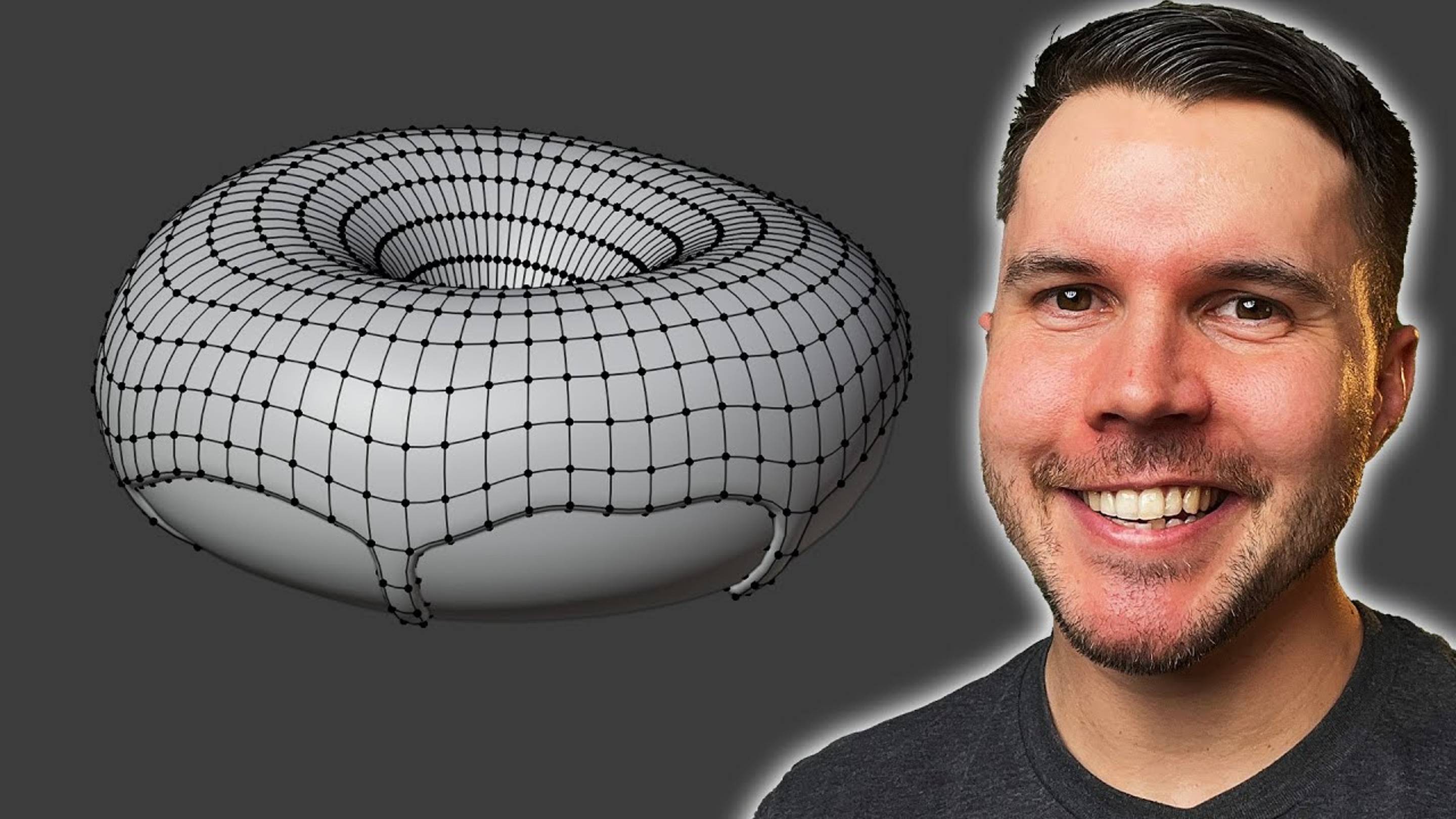 Beginner Blender 4.0 Tutorial - Part 3_ Modelling the Icing( Уроки по Blender, урок 3)