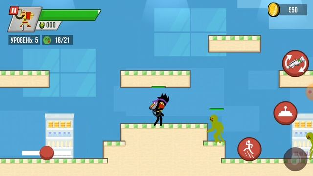 Стикмен против зомби часть 3