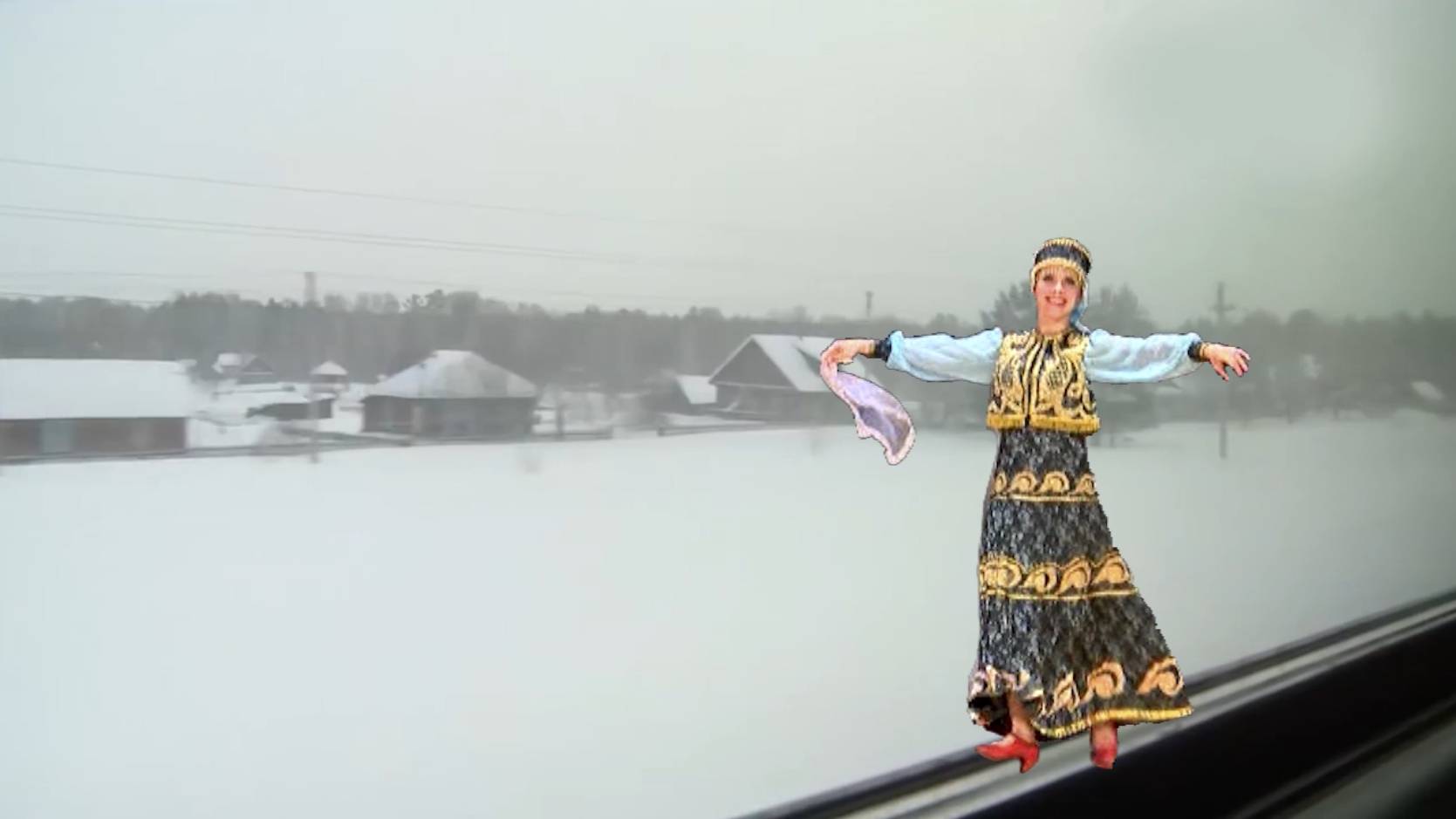 Стою на полустаночке