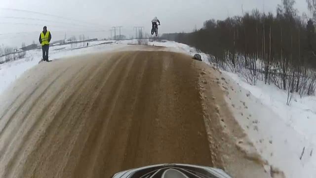 Мотокросс - Бородино 09.02.2014