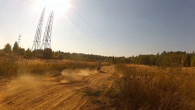 Школа мотокросса #7 - Езда по вершинам волн