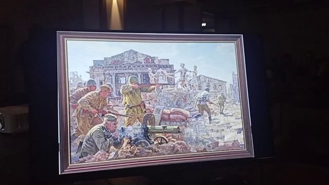 Творческая встреча в Абрамцево: Василий и Наталья Куракса. Работа в студии Военные сюжеты