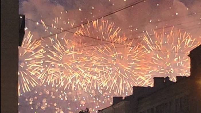 Салют Алые паруса Санкт-Петербург