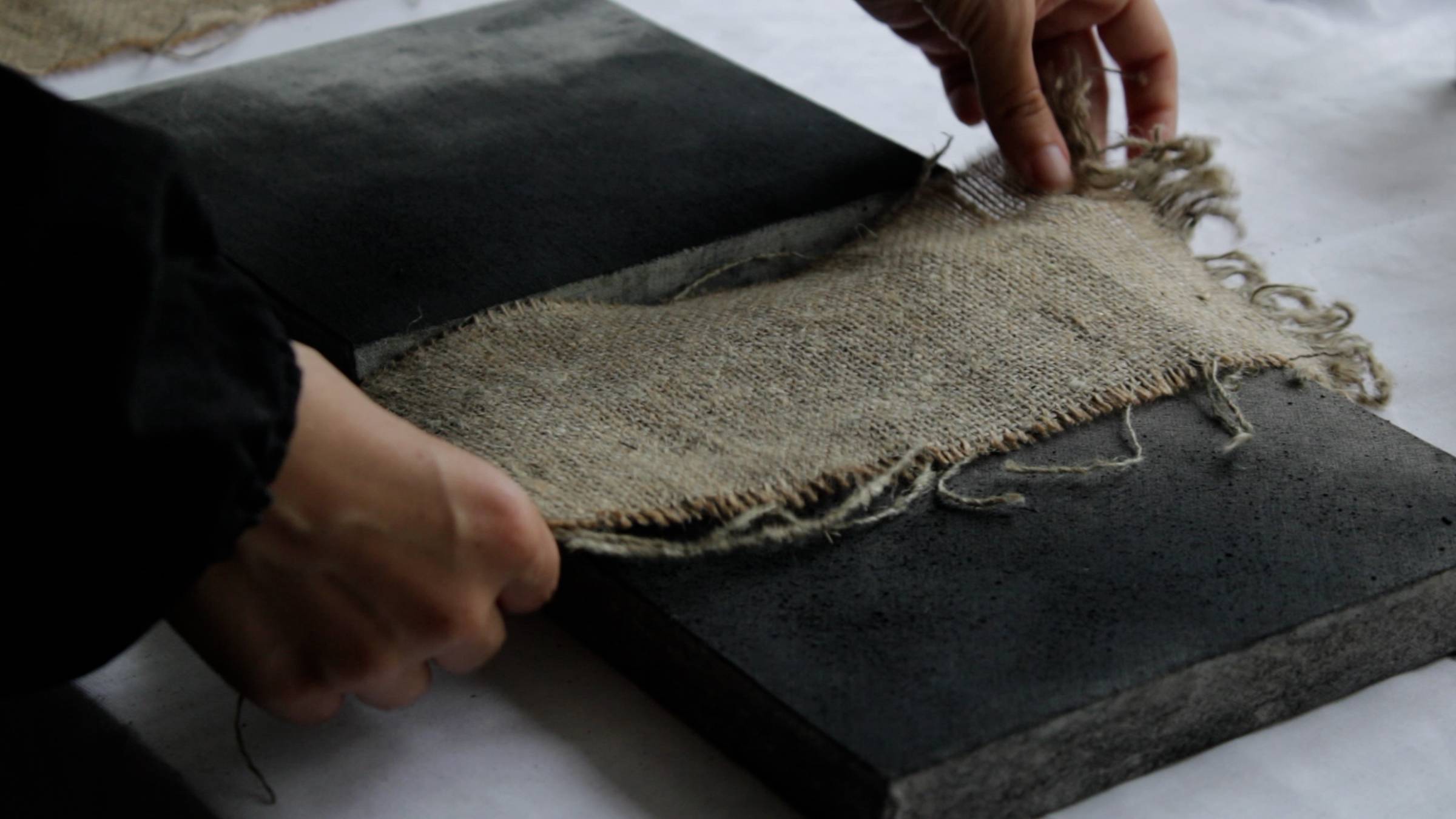 медитативная живопись натуральными пигментами | anna komar, yugen collection, no.1