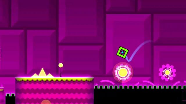 Геометрия даш ворлд N1. Прошёл все уровни.