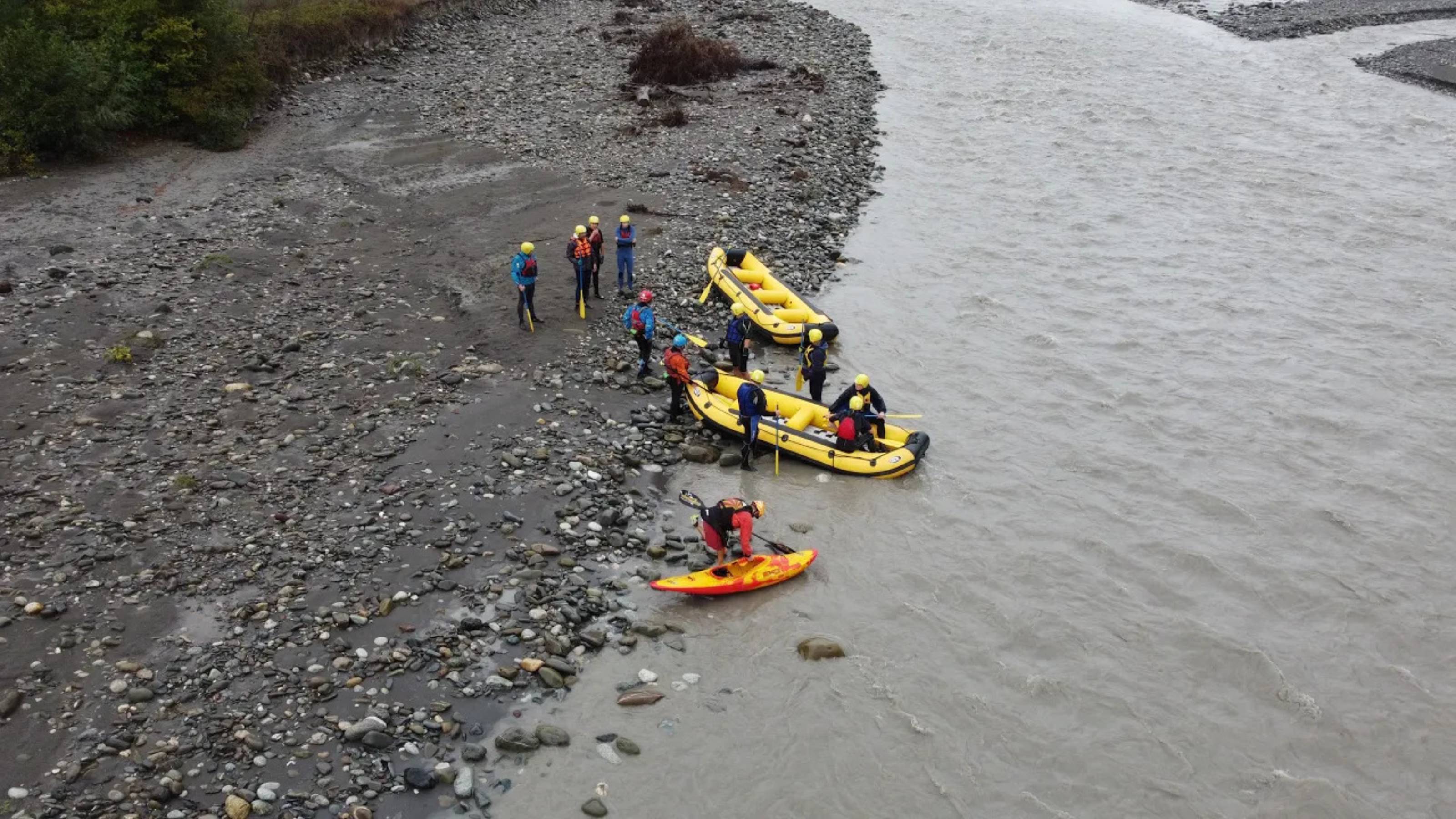 2022, октябрь, Грузия, р.Риони, 2-й день сплава