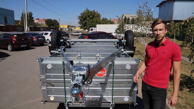 ОБЗОР ПРИЦЕПОВ " СТАРТ " МОДЕЛИ А2515, С2515, А3515, С3515